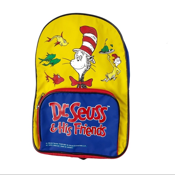 Vintage | Accessories | Vintage Mint 997 Dr Seuss Mini Backpack | Poshmark